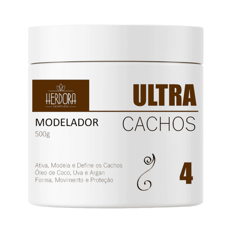 ULTRA CACHOS MODELADOR 500g Define forma e ativa cachos perfeitos - Herdora